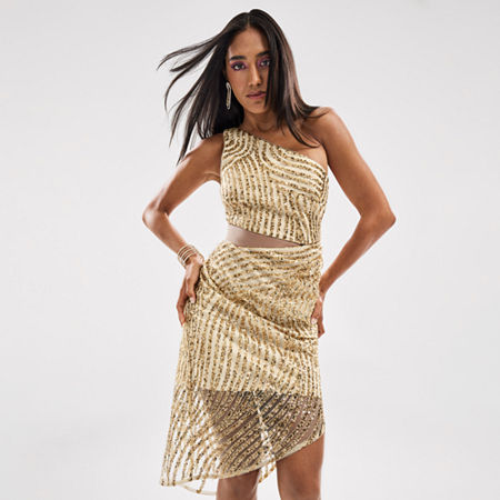 Click here for Bob Mackie Womens Sequin Sleeveless Off the Should... prices