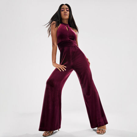 Click here for Bob Mackie Sleeveless Womens Jumpsuit  12  Red prices