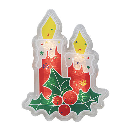 Click here for Northlight 12in Prelit Candle Christmas Window Dec... prices