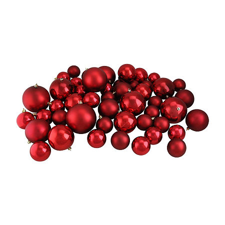 Click here for 50ct Hot Red Shatterproof 2-Finish Christmas Ball... prices