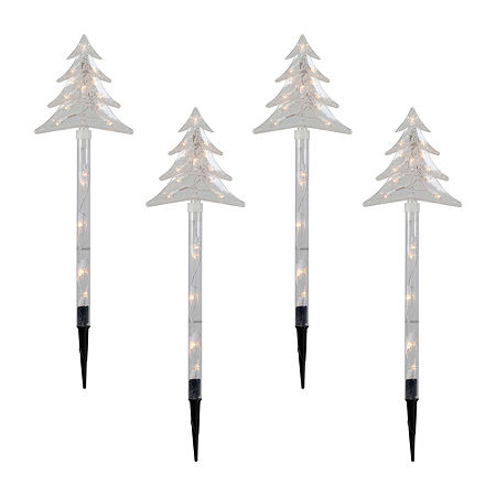 Click here for Northlight Lighted Tree Pathway Marker Christmas Y... prices