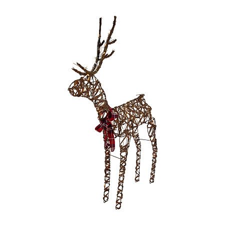 Click here for Northlight 47in Led Reindeer Christmas Yard Art  O... prices