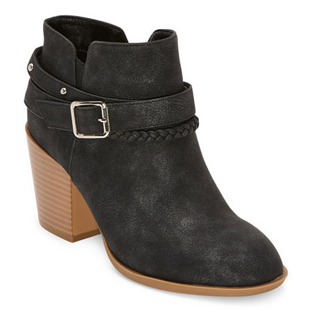 Click here for Sugar Womens Sansa Closed Toe Ankle Booties - Blac... prices