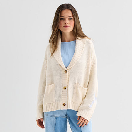 Click here for Arizona Womens Long Sleeve Button Juniors Cardigan... prices