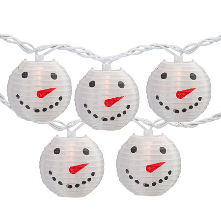 Click here for Northlight Snowman Paper Lantern String Lights  On... prices