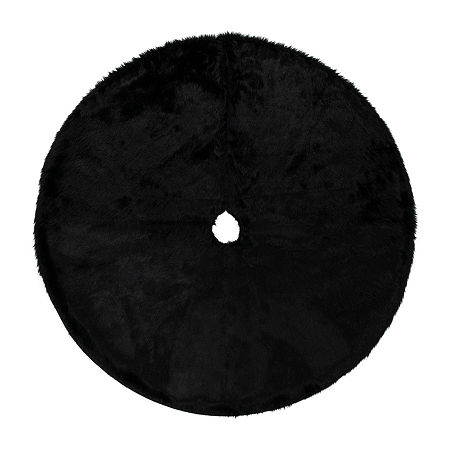 Click here for Northlight 48in Black Sable Fur Indoor Tree Skirt... prices