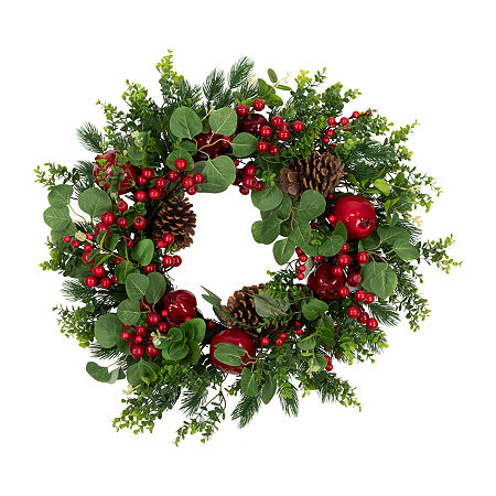 Click here for Northlight Boxwood And Pine Wreath  One Size  Gree... prices