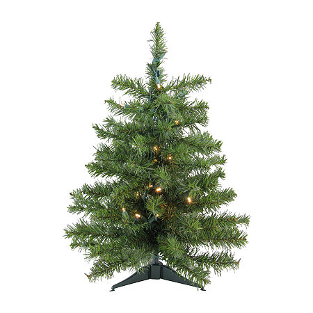 Northlight 2 Pre-Lit Led Canadian Pine Artificial Christmas Tree - Clear Lights - Green