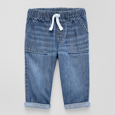 Click here for Okie Dokie Baby Boys Straight Regular Fit Pull-On... prices