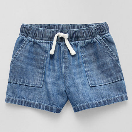 Click here for Okie Dokie Baby Boys Pull-On Short  6 Months  Blue prices