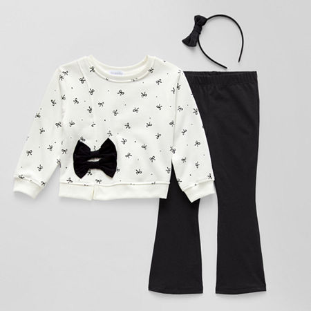Click here for Btween Toddler Girls 2-pc. Legging Set  2t  White prices