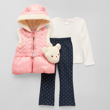Click here for Little Lass Toddler Girls 3-pc. Legging Set  4t  P... prices