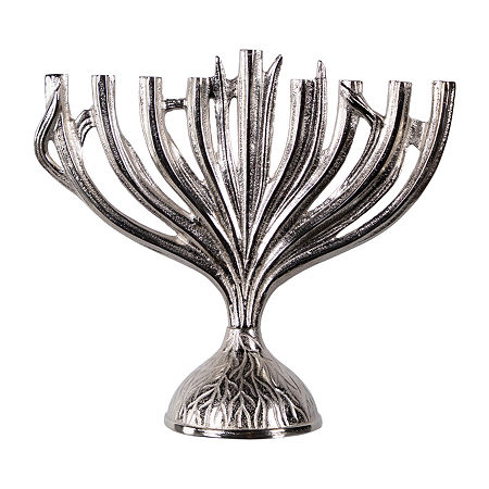 Click here for Northlight 15.5 Metal Menorah Candle Holder  One S... prices