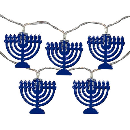 Click here for Northlight Led Menorah String Lights  One Size  Bl... prices