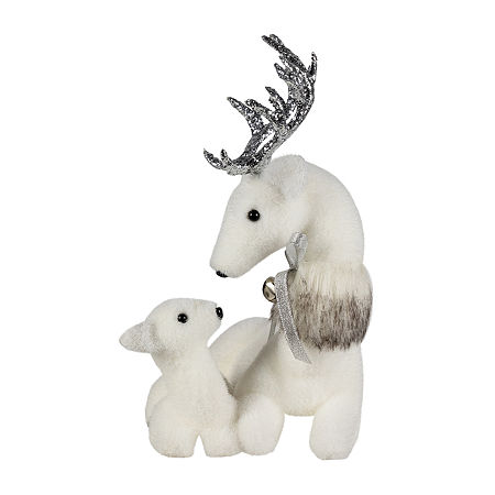 Click here for Northlight Reindeer Mom And Calf Christmas Tableto... prices