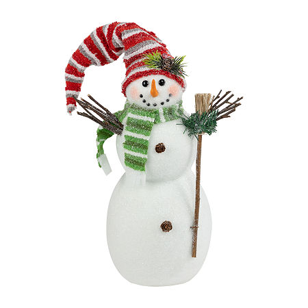 Click here for Northlight Glittered Snowman With Broom Christmas... prices