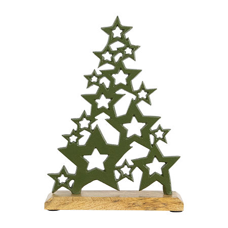 Click here for Northlight 11 Stars Metal Christmas Tabletop Tree... prices