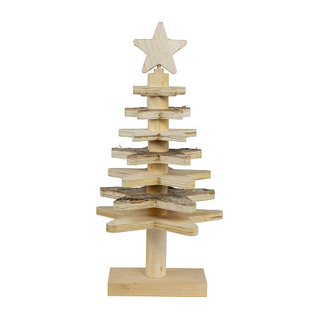 Click here for Northlight 16 Wooden Christmas Tabletop Tree  One... prices