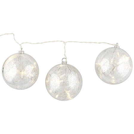 Click here for Set of 3 Lighted Silver Mercury Glass Finish Ball... prices