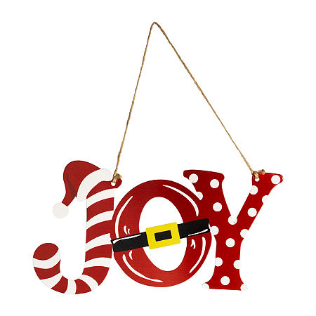 Click here for Northlight Santa Hat And Belt Joy Wall Sign  One S... prices