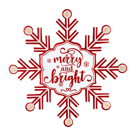Click here for Northlight 15.75 Snowflake Wall Sign  One Size  Re... prices