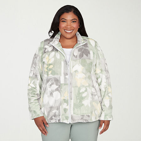 Click here for Alfred Dunner Stockbridge Womens Plus Fleece Light... prices