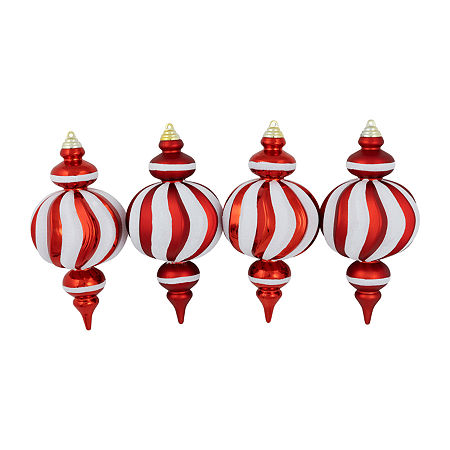 Click here for Northlight 10 Shatterproof Finial 4-pc. Christmas... prices