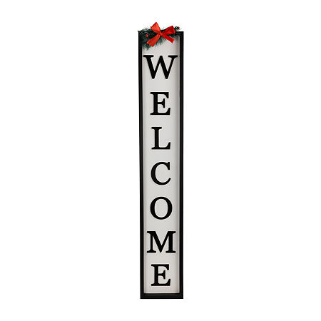 Click here for Northlight 35.75 Welcome Christmas Yard Art  One S... prices