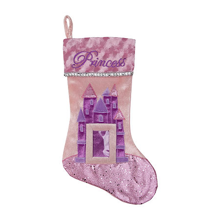 Click here for 20 Pink and Purple Glitter Princess Christmas Stoc... prices