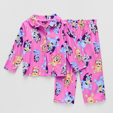 Click here for Toddler Girls Bluey Long Sleeve 2-pc. Pajama Sets... prices