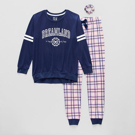 Click here for Sleep On It Little & Big Kid Girls Crew Neck Long... prices