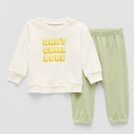 Click here for Okie Dokie Baby Boys 2-pc. Pant Set  24 Months  Wh... prices