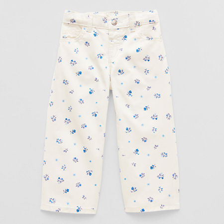 Click here for Okie Dokie Toddler & Little Girls Mid Rise Wide Le... prices