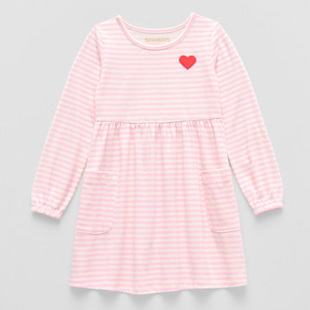 Click here for Thereabouts Little Girls Long Sleeve A-Line Dress... prices