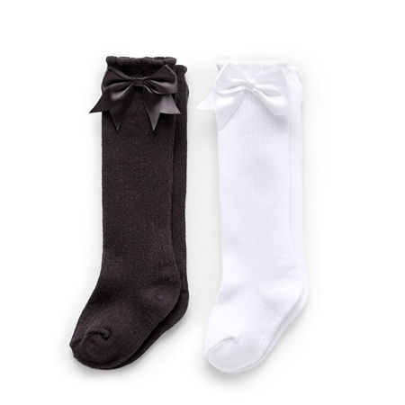 Click here for Stepping Stone Baby Girls 2 Pair Knee High Socks... prices