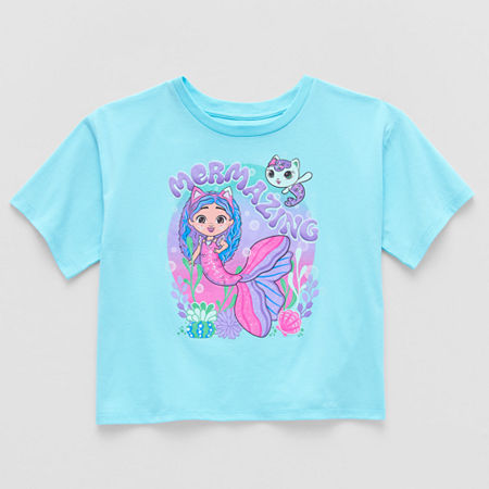 Click here for Little & Big Kid Girls Crew Neck Short Sleeve Regu... prices