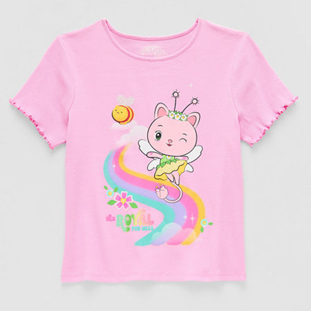 Click here for Little & Big Kid Girls Crew Neck Short Sleeve Regu... prices