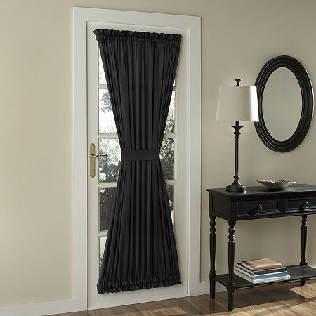 Sun Zero Michael Room Darkening Door Curtain Panel