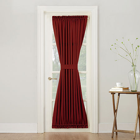 Click here for Grant Room Darkening Rod Pocket Door Curtain Panel... prices