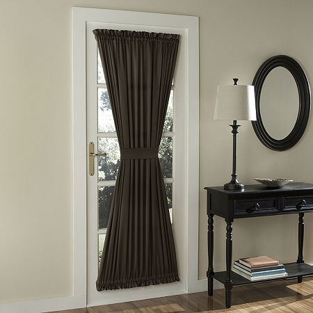 Sun Zero Michael Room Darkening Door Curtain Panel