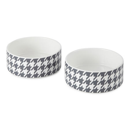 Click here for Paw & Tail Pet Food and Water Bowl Set of 2  One S... prices