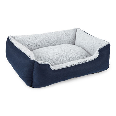 Click here for Paw & Tail Cuddler Pet Bed  One Size  Blue prices