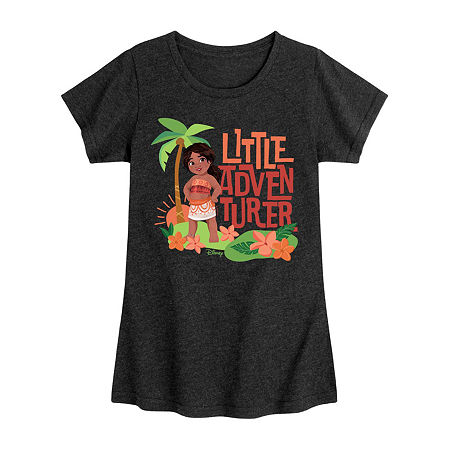 Click here for Disney Big Girls Moana 2 Little Adventurer Graphic... prices