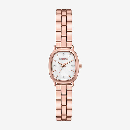 Click here for Geneva Womens Rose Goldtone Bracelet Watch Fmdjm31... prices