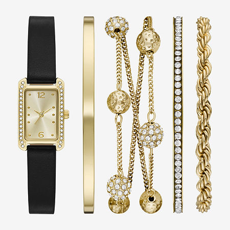 Click here for Womens Crystal Accent Brown 5-pc. Watch Boxed Set... prices