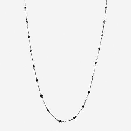 Click here for Womens 1 CT. T.W. Natural Black Diamond Sterling S... prices