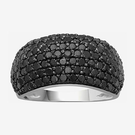 Click here for Womens 2 CT. T.W. Natural Black Diamond Sterling S... prices