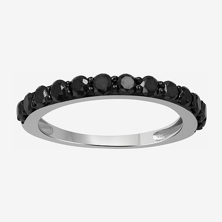 Click here for Womens 1 CT. T.W. Natural Black Diamond Sterling S... prices
