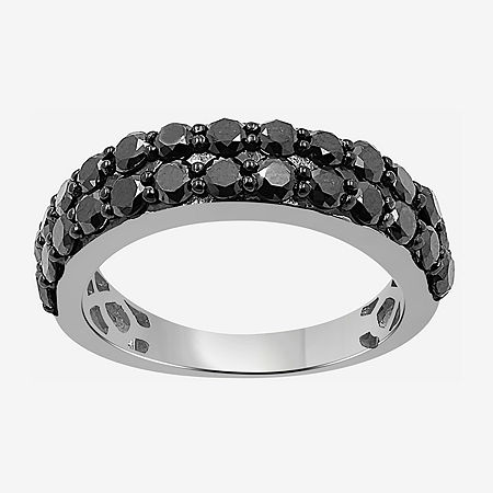 Click here for Womens 2 CT. T.W. Natural Black Diamond Sterling S... prices
