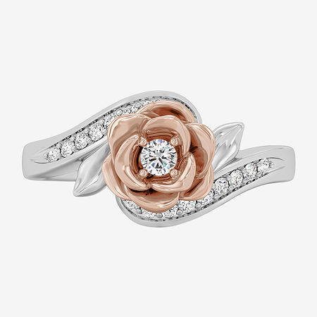 Click here for Enchanted Disney Fine Jewelry I  I2 Womens 1/4 CT.... prices